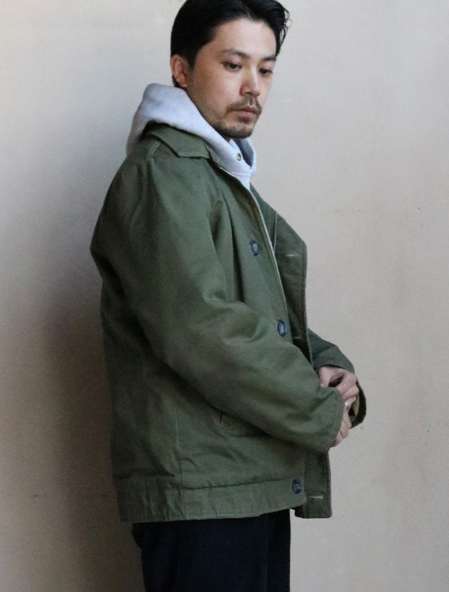 MATIN » Blog Archive » 60s USN CIVILIAN A2 DECK JACKET SIZE MIDIUM
